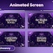 Incantantion Vtuber Animated Stream Screen/stream Overlay/transition ...
