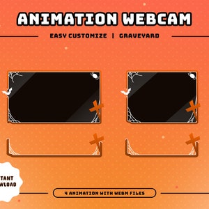 Graveyard Animated Stream Package/twitch Overlay/transition/panels ...