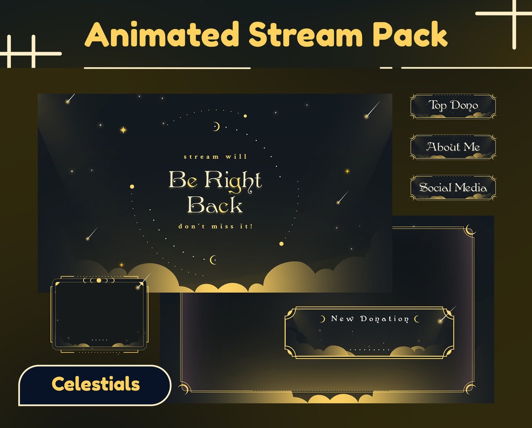 Divine Animated Stream Package/transition/stream - Etsy
