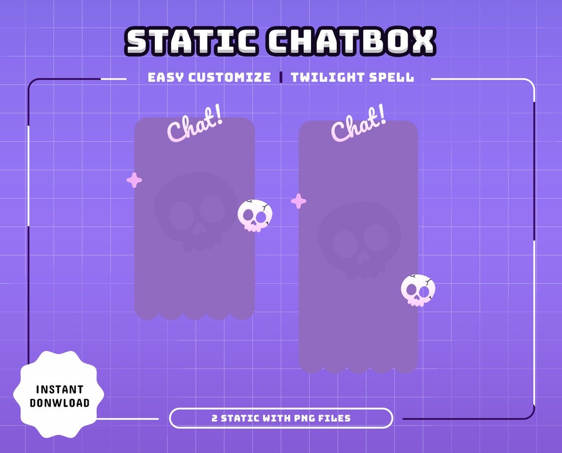 Twilight Spell Animated Stream Package/transition/stream Overlay/panels ...