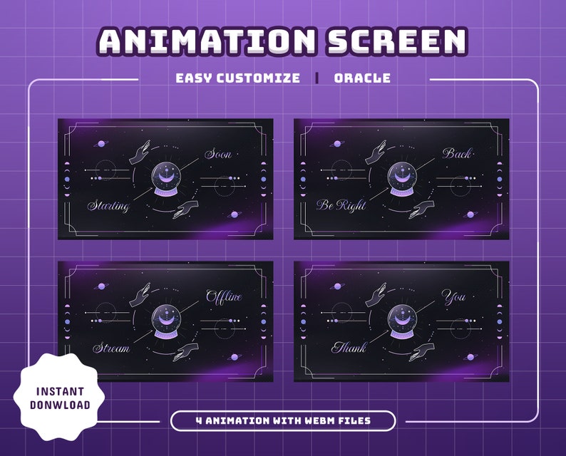 Oracle Animated Stream Package/stream - Etsy