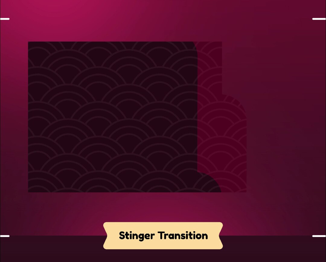 Shibazakura Animated Stream Transition/stream Overlay/transition/panels ...