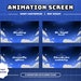 Blue Sakura Animated Screen Package/sakura/japanese Theme/stream ...