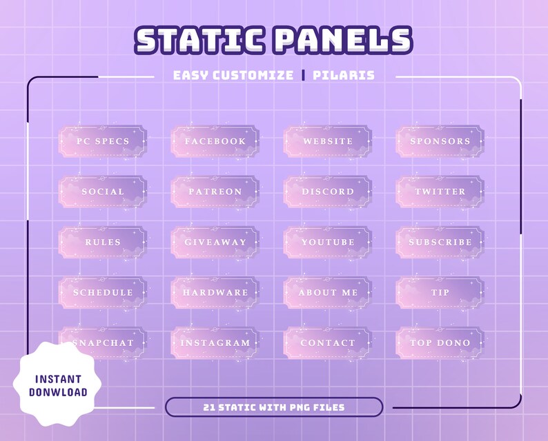 Pilaris Stream Panels/transition/stream - Etsy