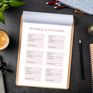 Goal Setting | Goal Tracker Printable | Productivity Planner | Goal ...