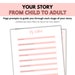 Parent's Story | Grandparent's Story | Printable PDF | Instant Download ...
