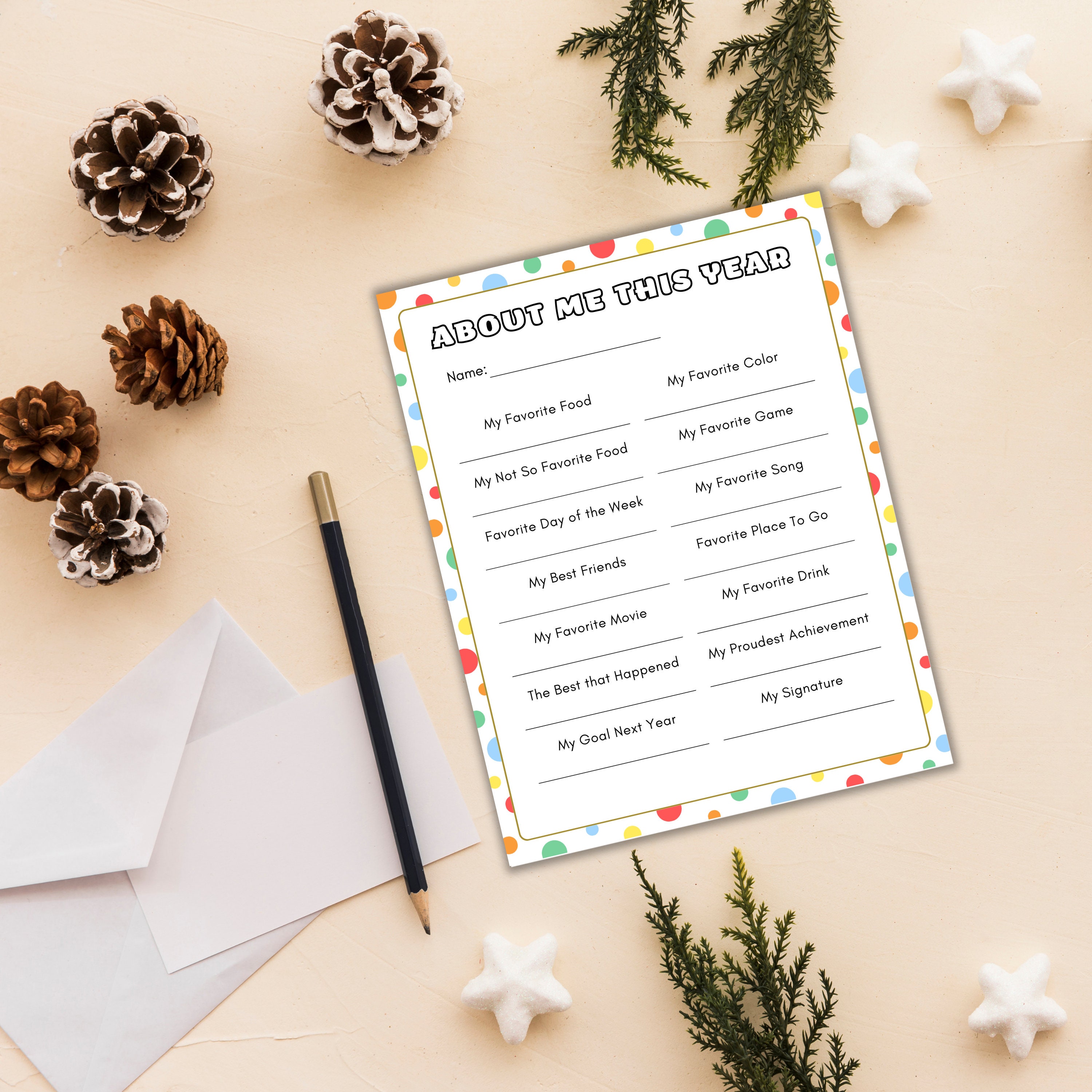 Kids New Years Eve Activity Nye Printable New Years Activity for Kids ...