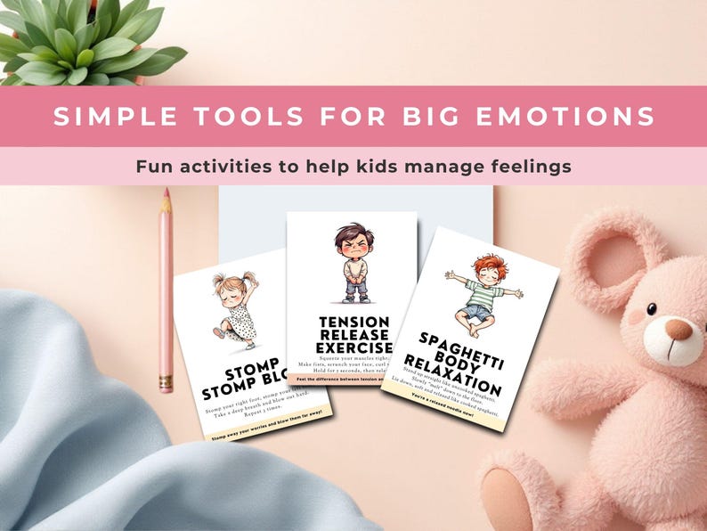 Somatic Coping Skills Cards for Kids – 29 Printable Mindfulness ...