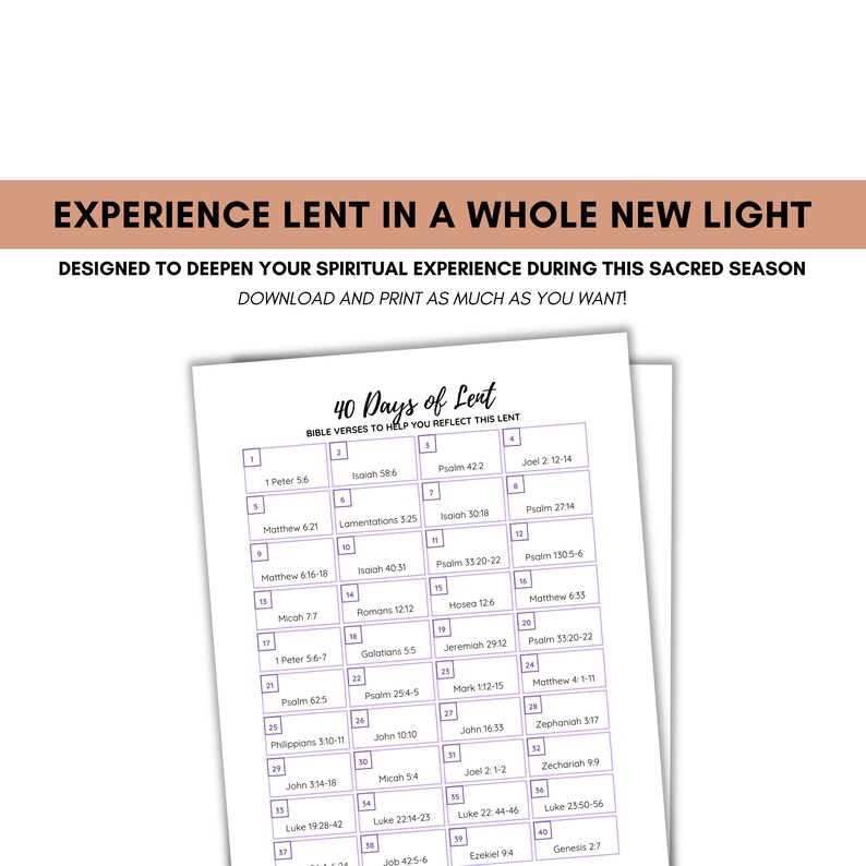 Catholic Lent Activities | Lent Countdown | Family Lent Activity ...