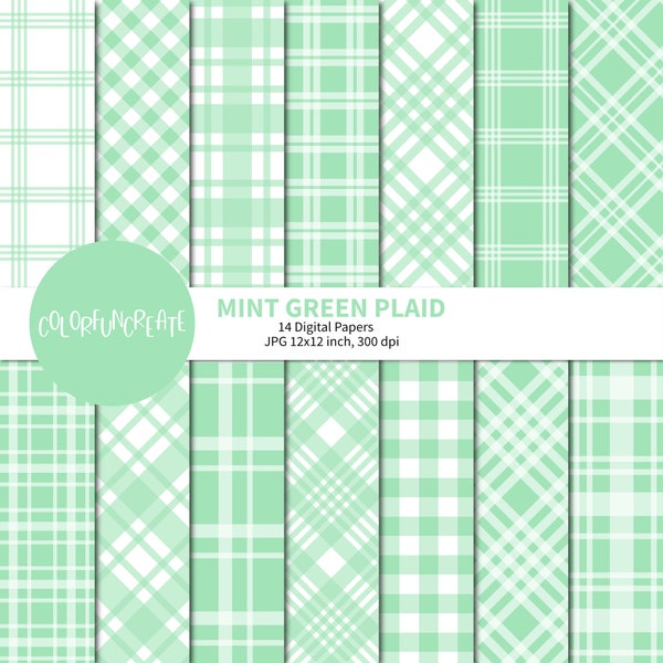 Mint Green Patterns - Etsy
