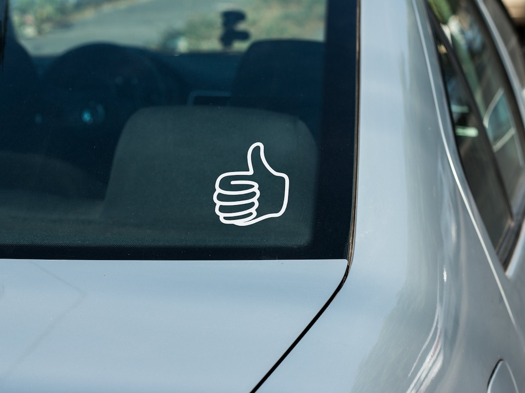 Thumbs up Decal Thumbs up Sticker - Etsy
