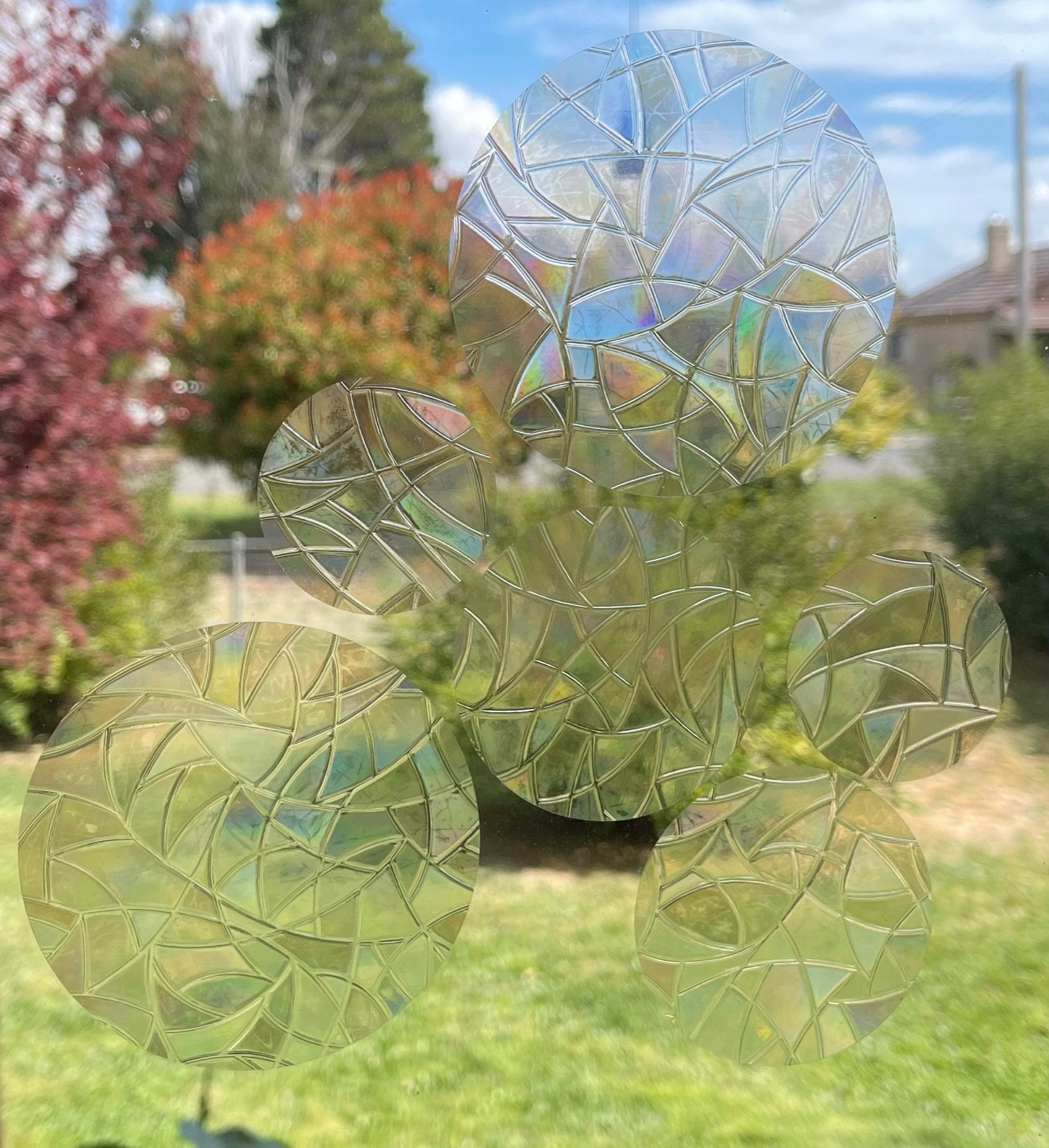 Suncatchers - Window Cling Film Suncatchers - Rainbow Suncatchers - Etsy