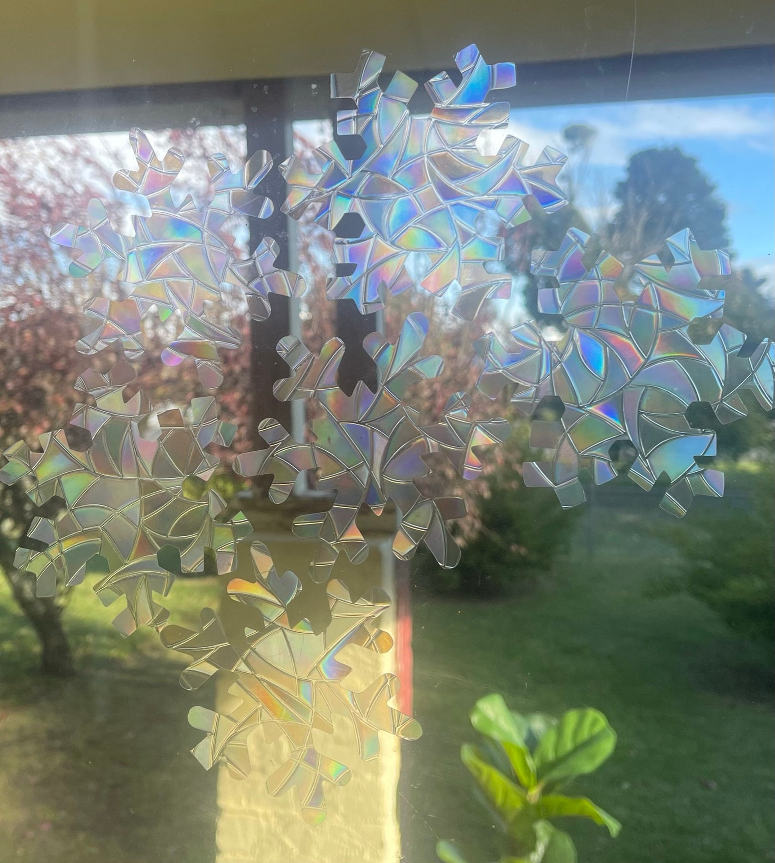 Suncatchers - Window Cling Film Suncatchers - Rainbow Suncatchers - Etsy