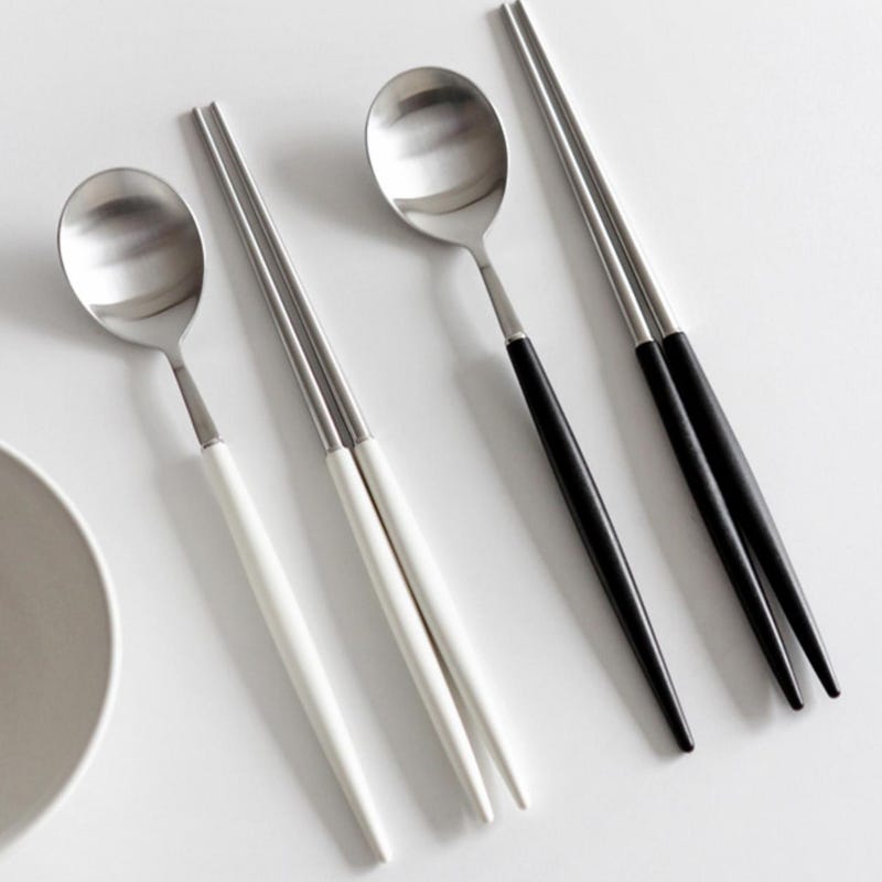 Korean Spoon and Chopsticks Set - Etsy