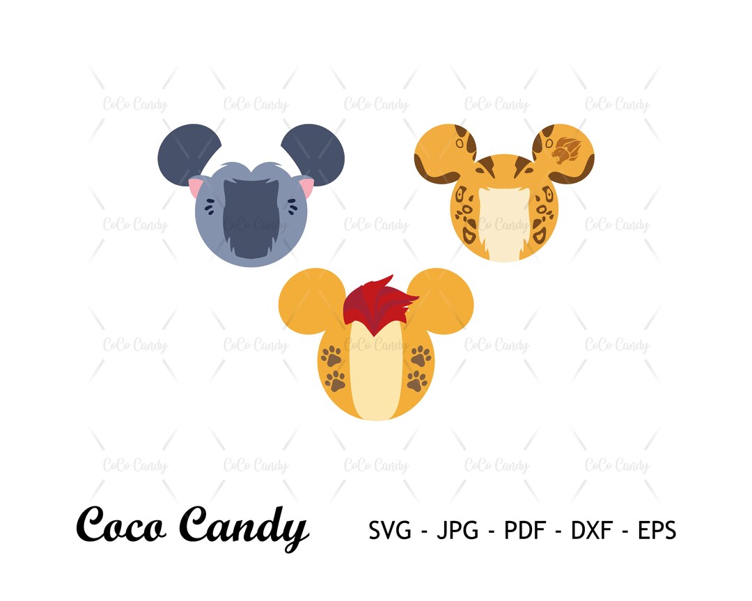 The Lion Guard SVG Mouse Ear SVG Kion Svg Bunga Svg - Etsy Australia