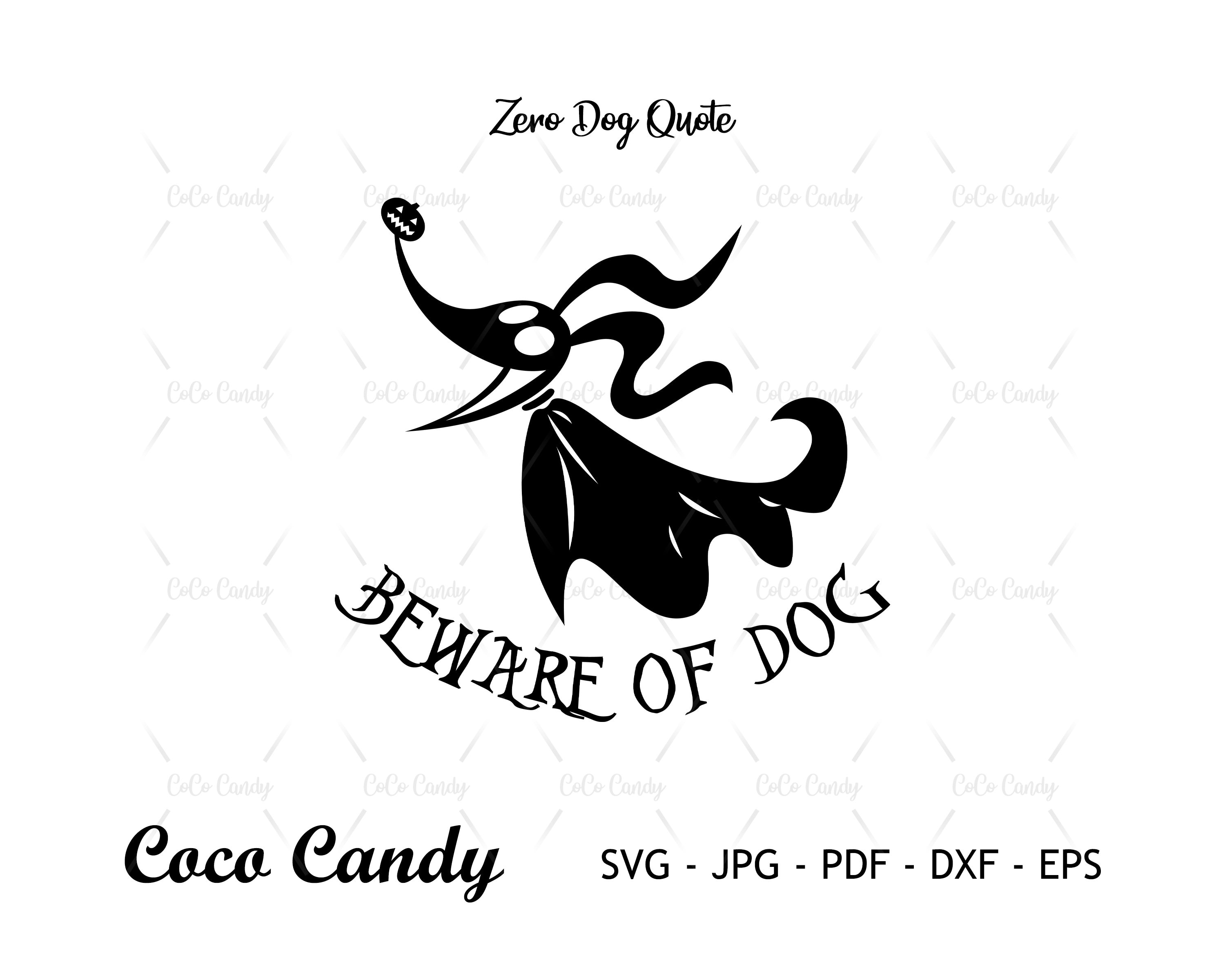 Nightmare Before Christmas Zero Silhouette Nightmare Before Christmas Zero Silhouette