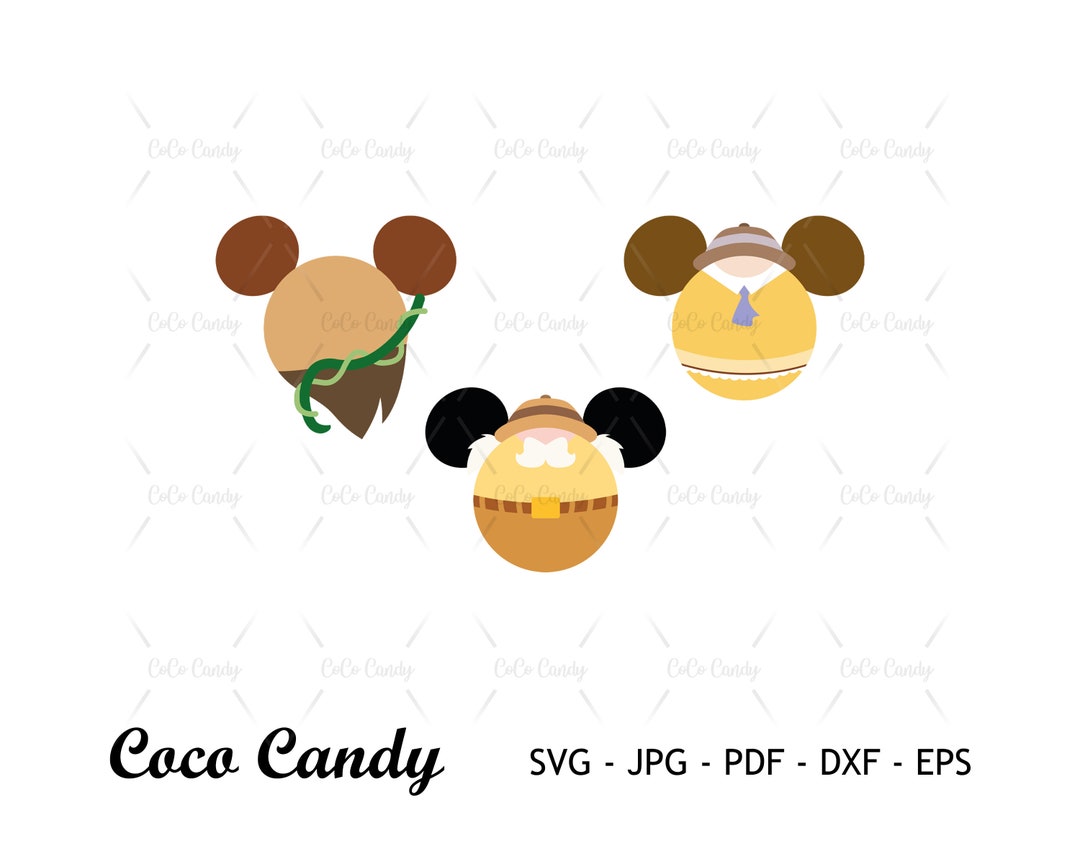 Jungle Bundle Svg Jane Svg Mouse Ear Svg Porter Svg - Etsy