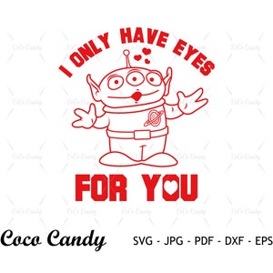 I Only Have Eyes for You Svg | Happy Valentine SVG | Valentine Heart ...