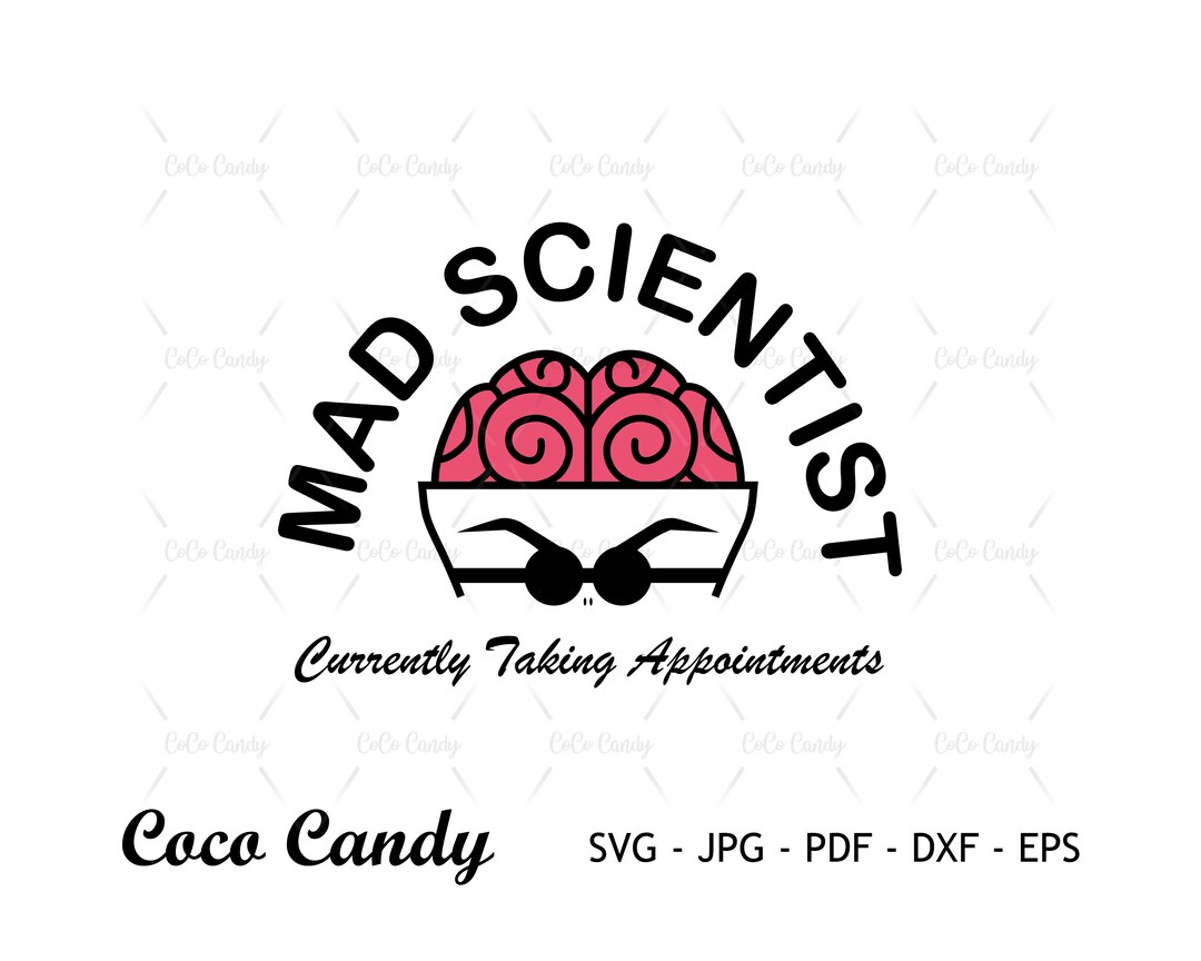 Mad Scientist SVG: Dr Finklestein, Nightmare Before Christmas (cut ...