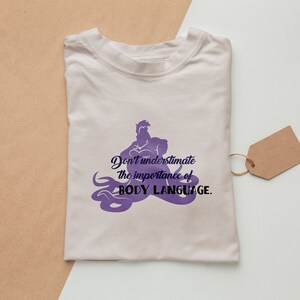 Body Language SVG Ursula SVG Villain Svg Quote SVG Tshirt Design Svg ...