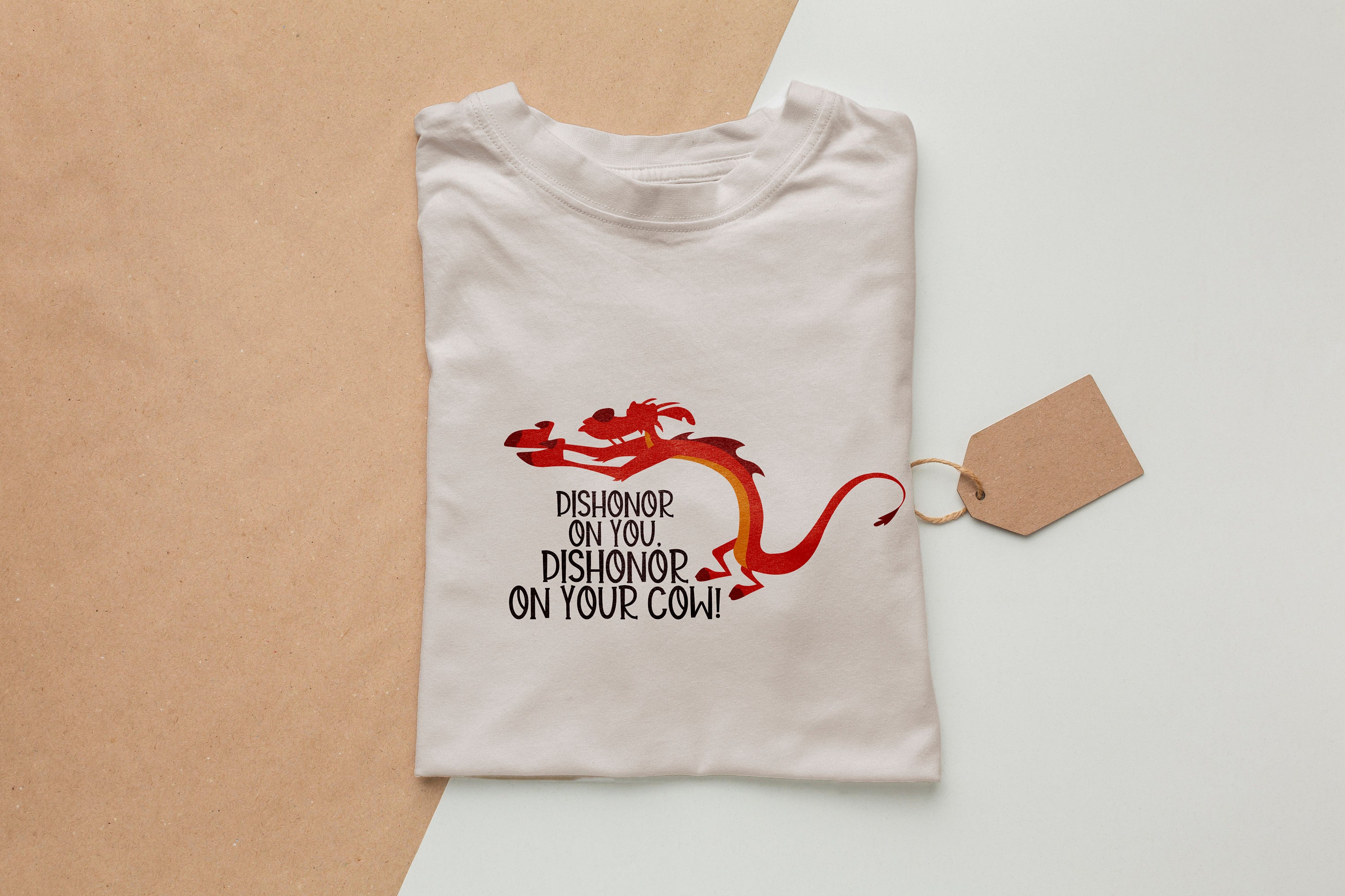 Deshonra en tu vaca Svg / Mushu Svg / Mulan Svg / Quote Svg - Etsy México