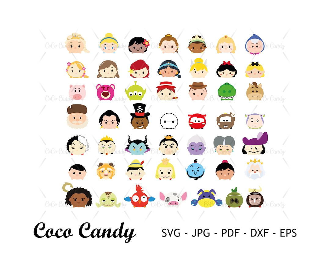 Cute Character Bundle 2 Svg Cute Animals SVG Cute - Etsy