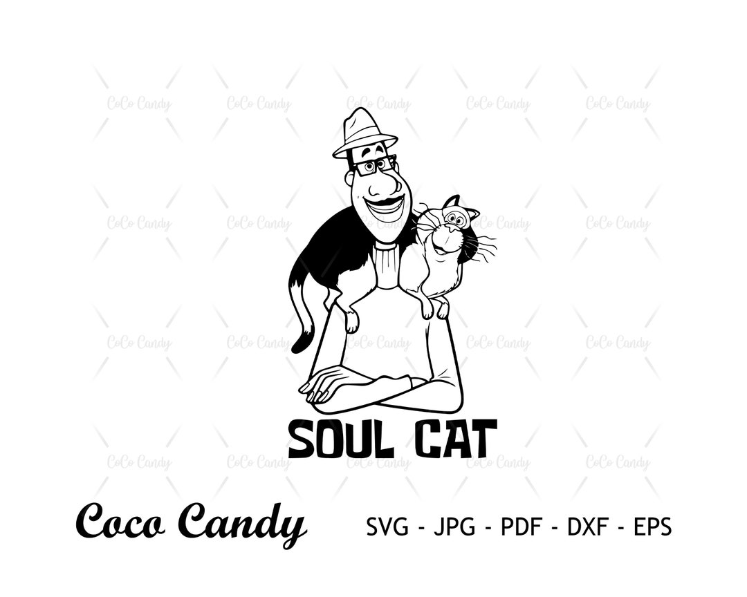 Soul Cat SVG | Soul Quote Svg | Soul Mate Svg | Quote SVG | Tshirt ...