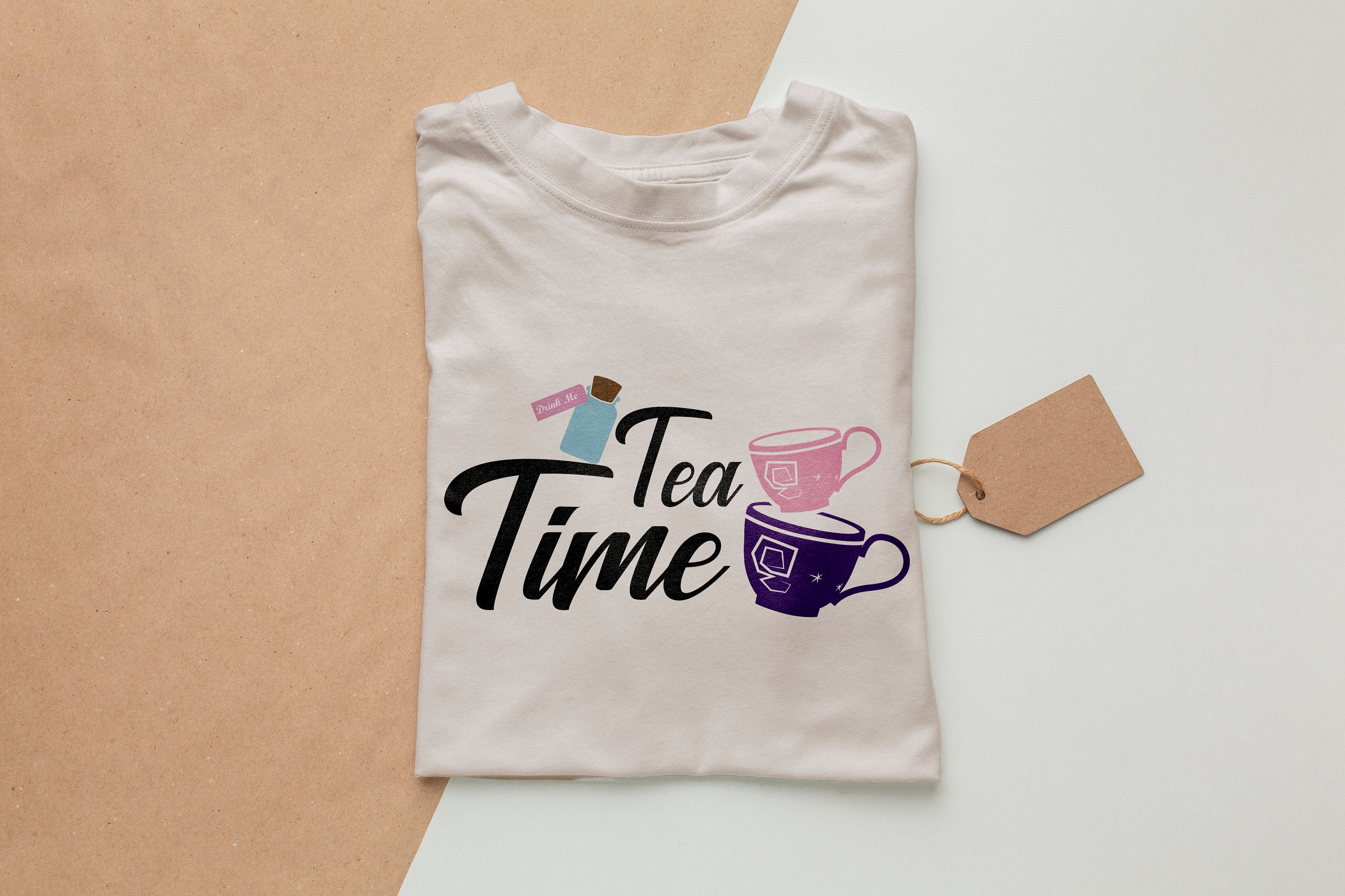 Tea Time Svg Mad Hatter Svg Alice Quote Svg We All Mad - Etsy Australia