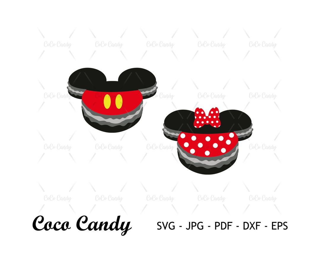 Macaron Snack SVG | Cake SVG | Summer Snack Svg | Birthday Svg | Mouse ...