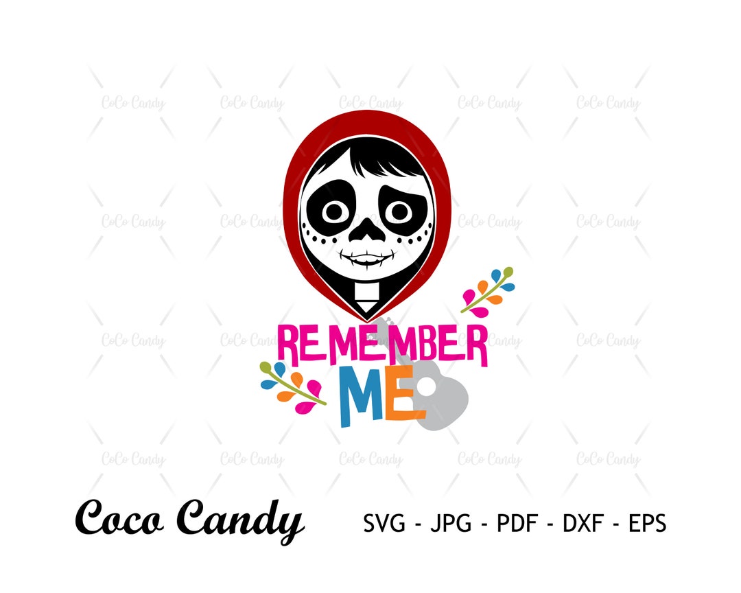 Remember Me Svg Coco Svg Mexican Svg Funny Svg Poco Loco Svg Quote SVG ...