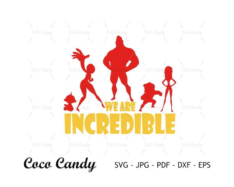 We Are Incredibles Svg Edna Svg the Incredibles Quote Svg - Etsy