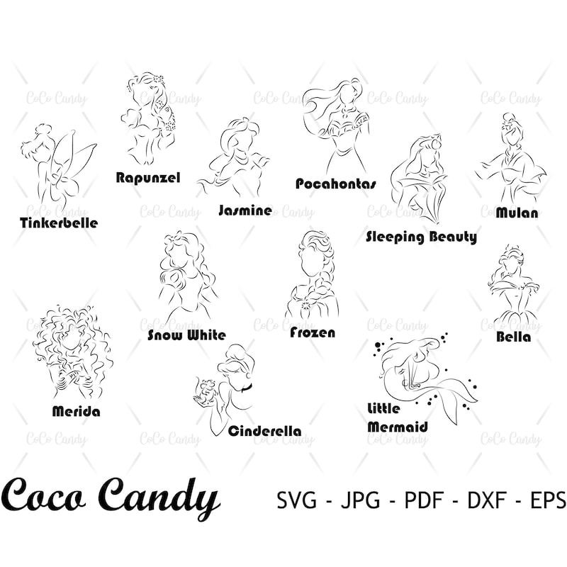 Moana Outline - Etsy