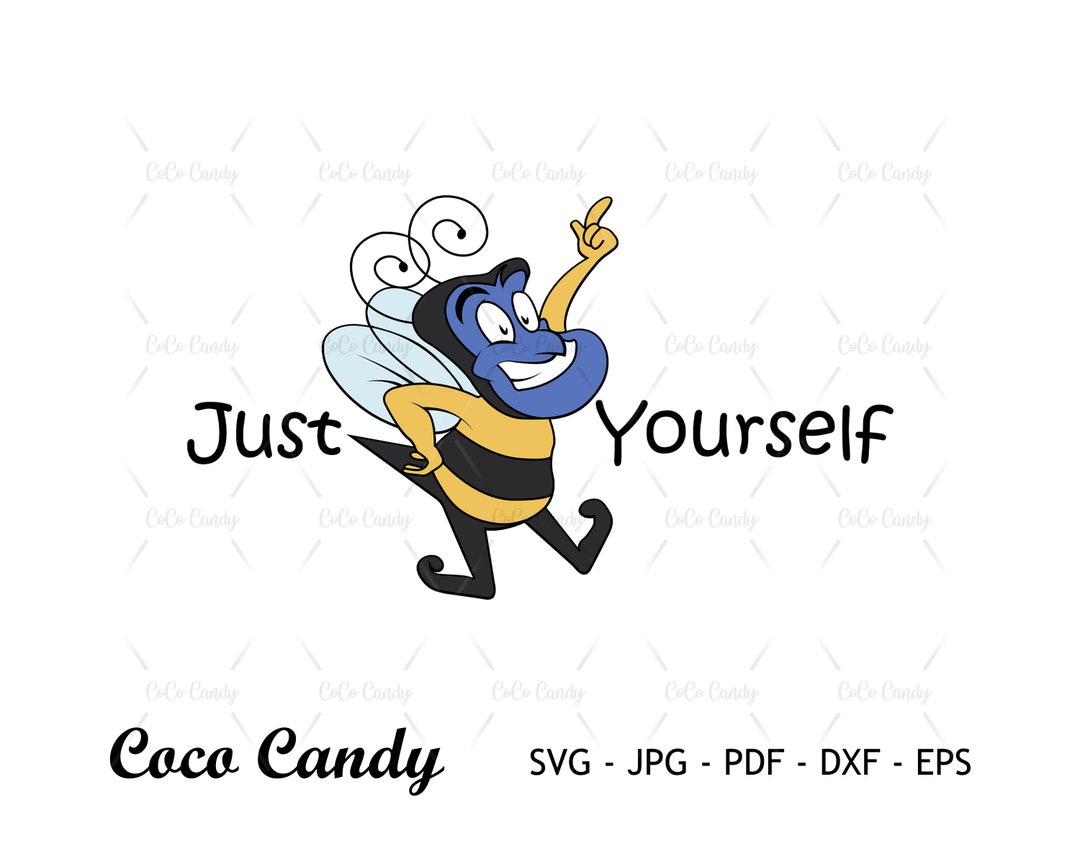 Just Bee Yourself Svg | Aladdin Svg | Magic Lamp Quote Svg | Genie Svg ...