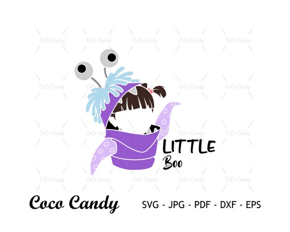 Little Boo Svg Sully Svg Mike Quote Svg Monster Inc Svg - Etsy Australia