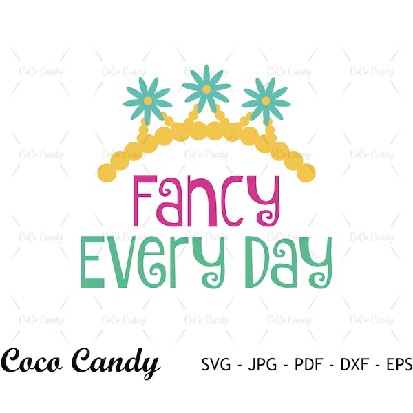 Fancy Nancy Svg - Etsy