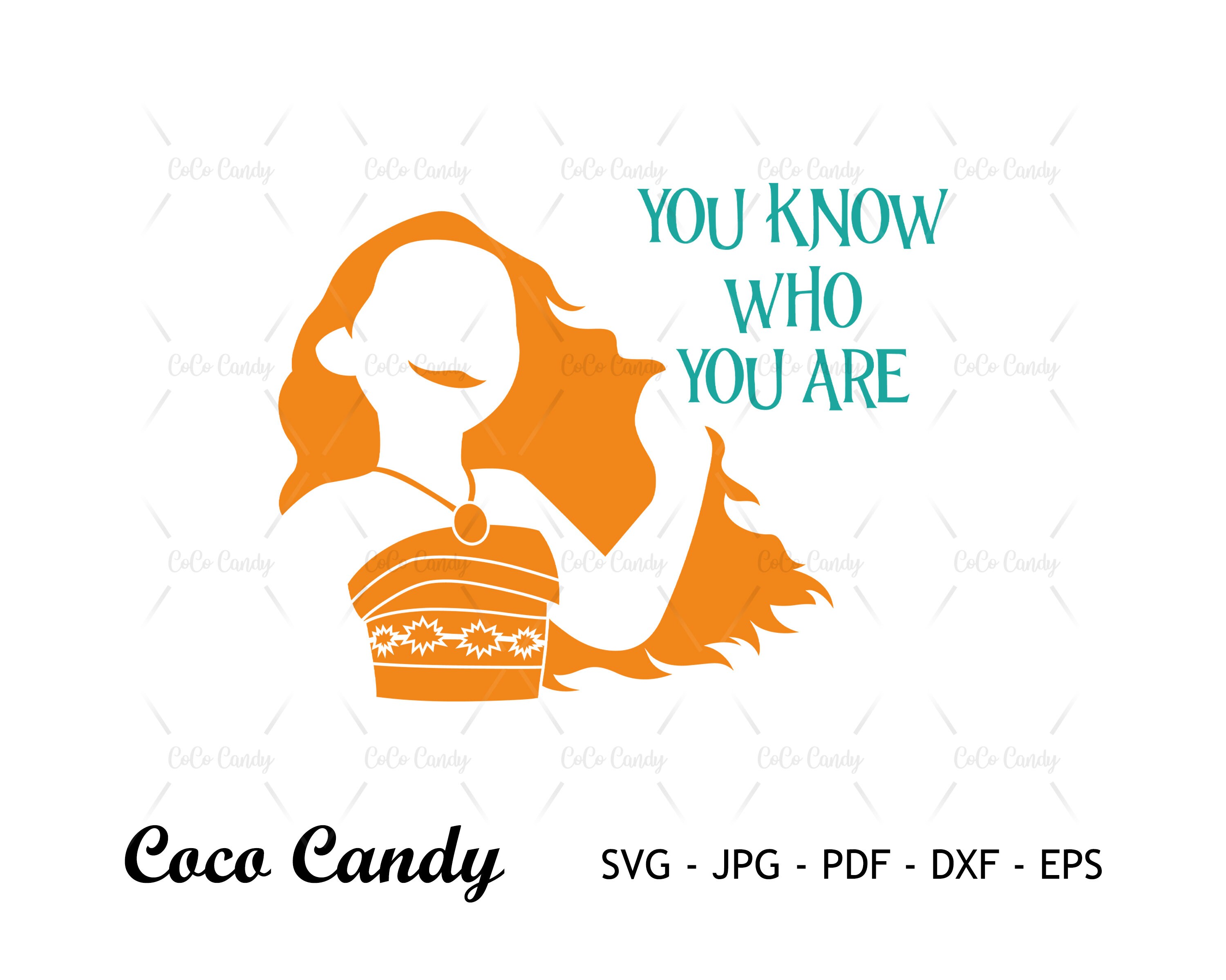 Sabes quién eres Svg / Ocean Girl Svg / Ocean Svg / Tamatoa - Etsy México