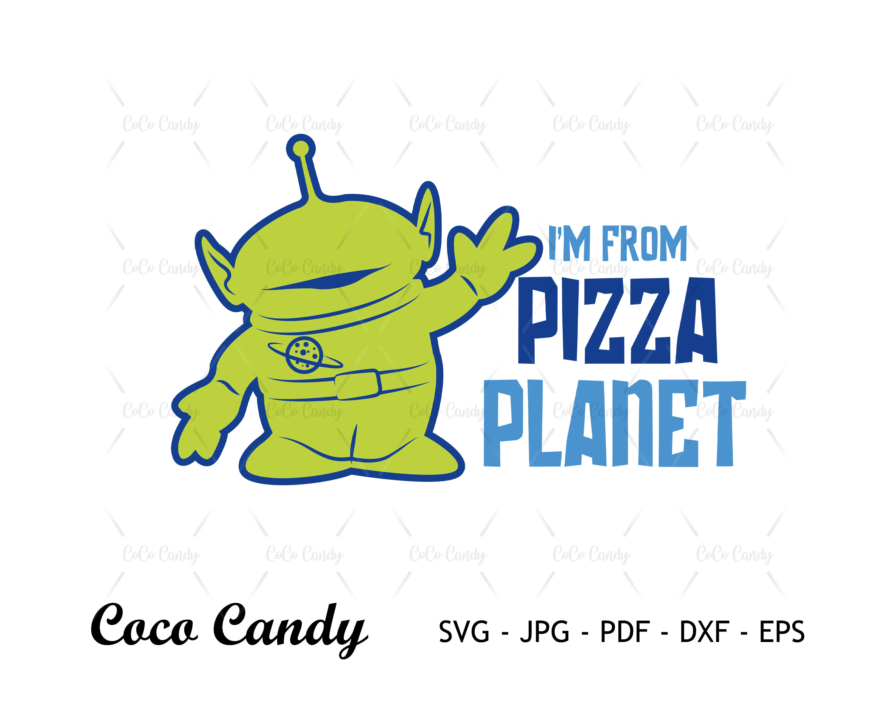 Im From Pizza Planet Svg Toy Story Svg Pizza Planet Svg - Etsy UK