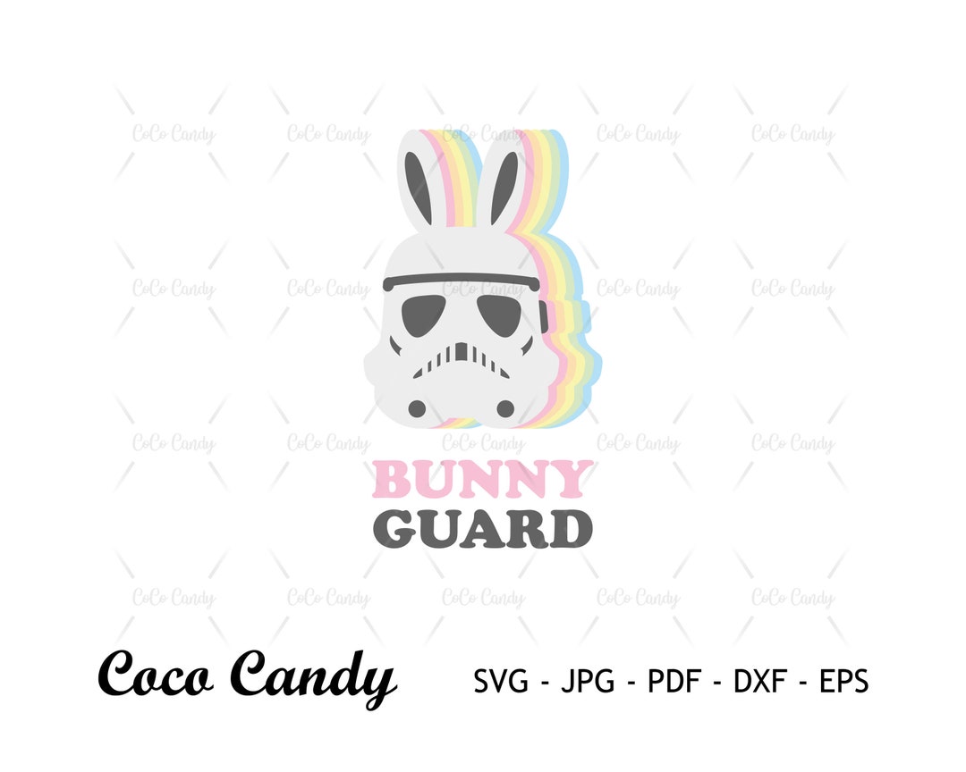 Bunny Guard Trooper Svg | Happy Easter SVG | Easter SVG | Easter Egg ...