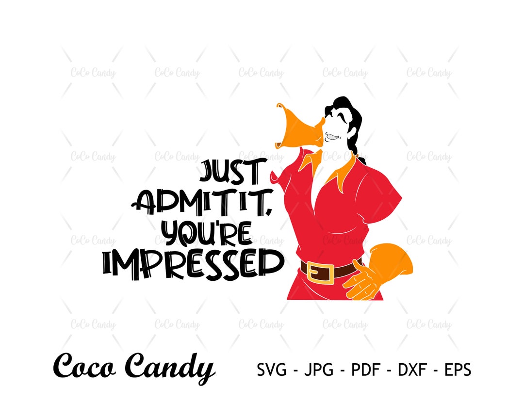 Gaston SVG | Villain Quote SVG | Villain Svg | Quote SVG | Tshirt ...