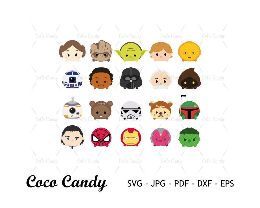 Cute Character Bundle Svg | Cute Animals SVG | Cute Character SVG ...