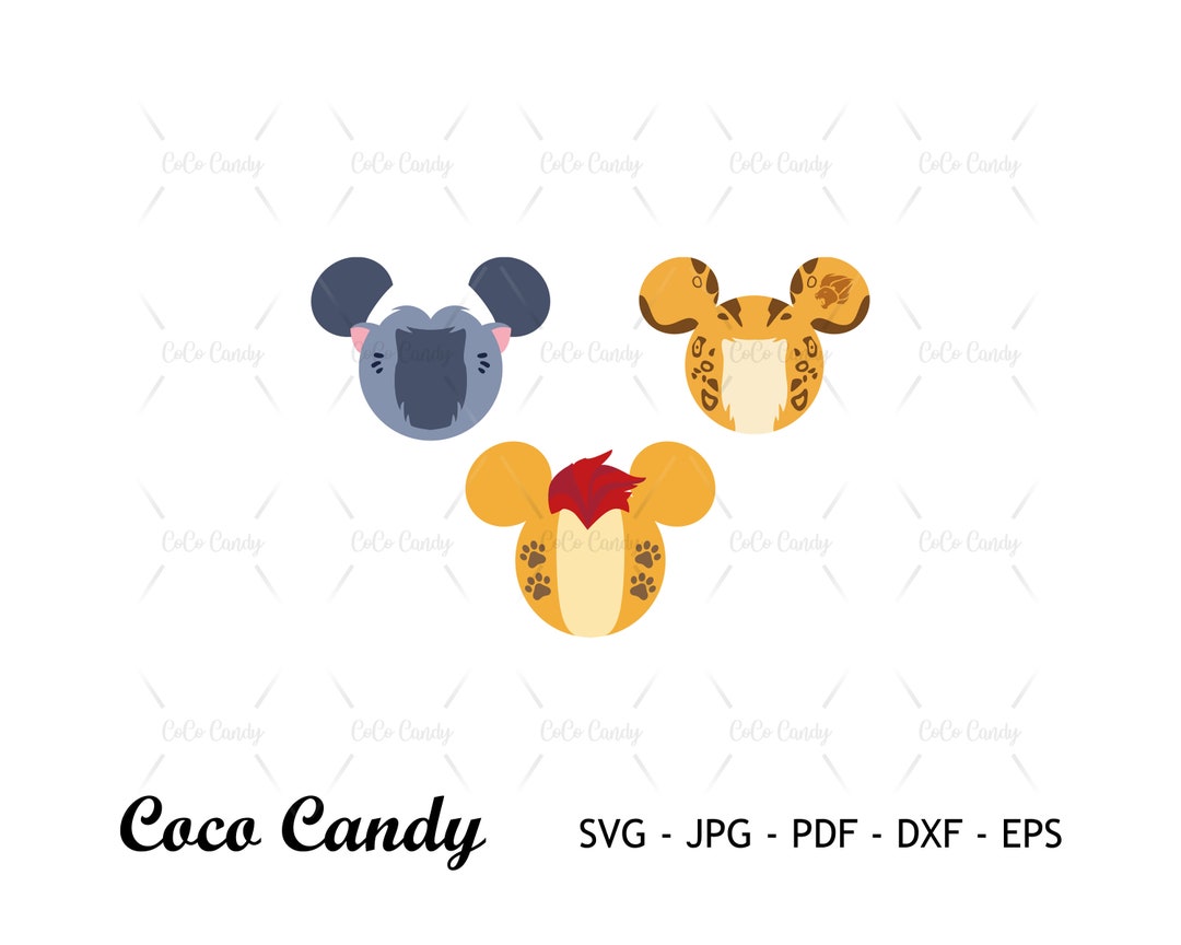 The Lionguard Quote SVG | Mouse Ear SVG | Bunga Svg | Fuli Svg | Animal ...
