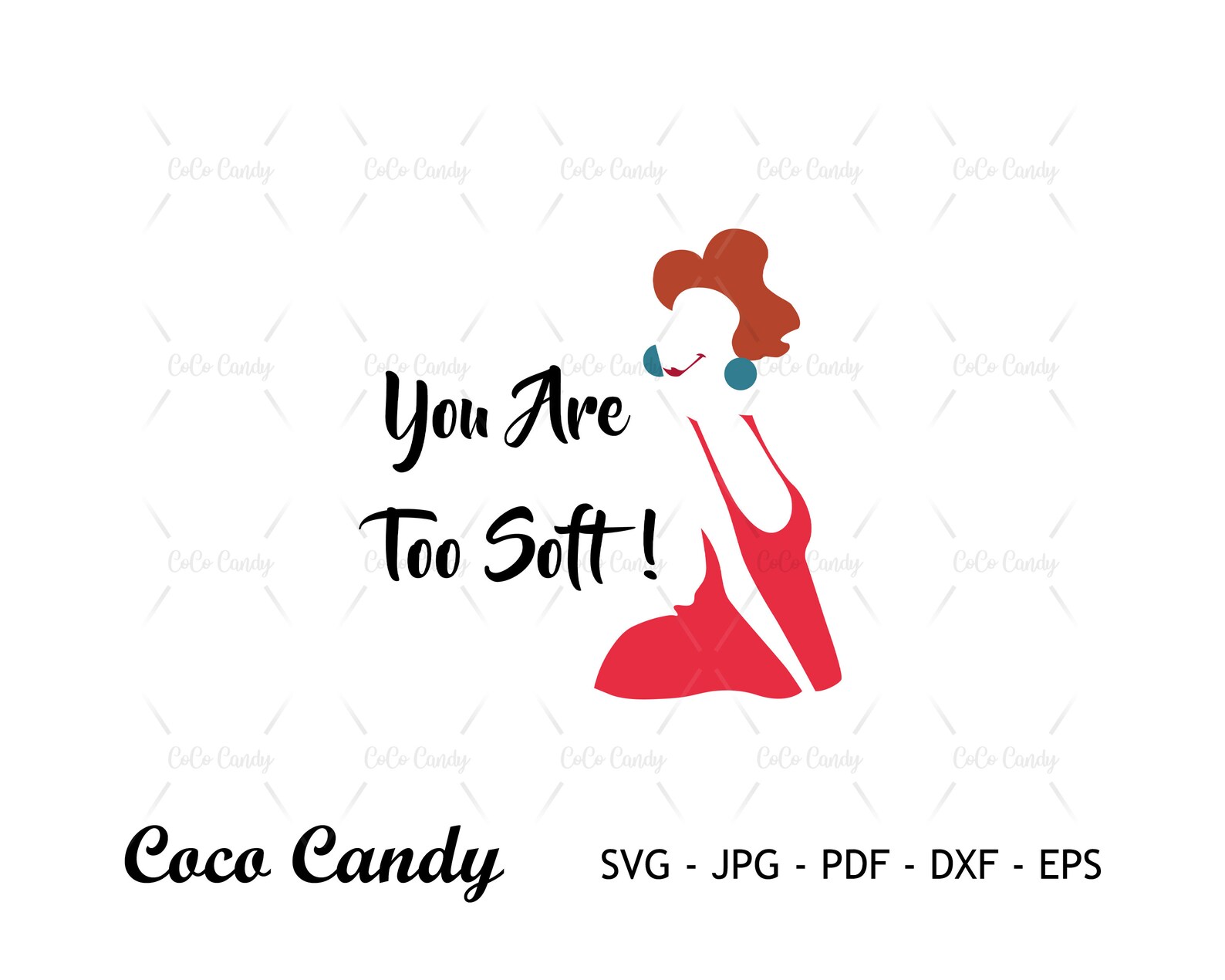 You Are Too Soft SVG Madame Medusa SVG Villain Svg - Etsy