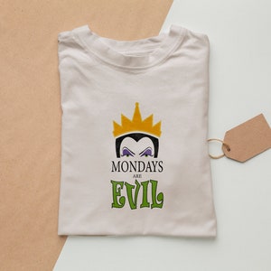 Monday Are Evil SVG | Evil Queen SVG | Snow White Svg| Villain Svg ...