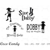 Dobby Svg Bundle Clipart - Free Dobby, Free Elf - Svg Png Eps Dxf Pdf ...