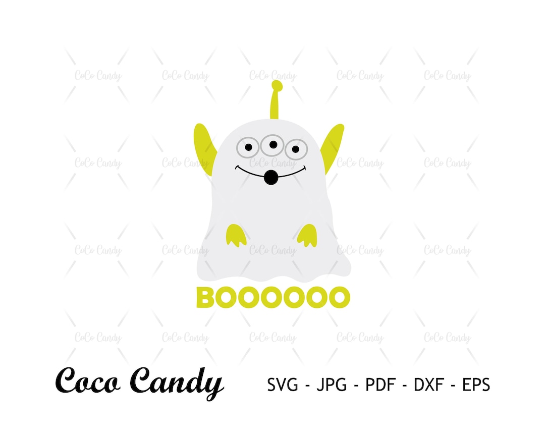 Boo Alien SVG | Toy Story Quote Svg | Halloween Quote Svg | Tshirt ...