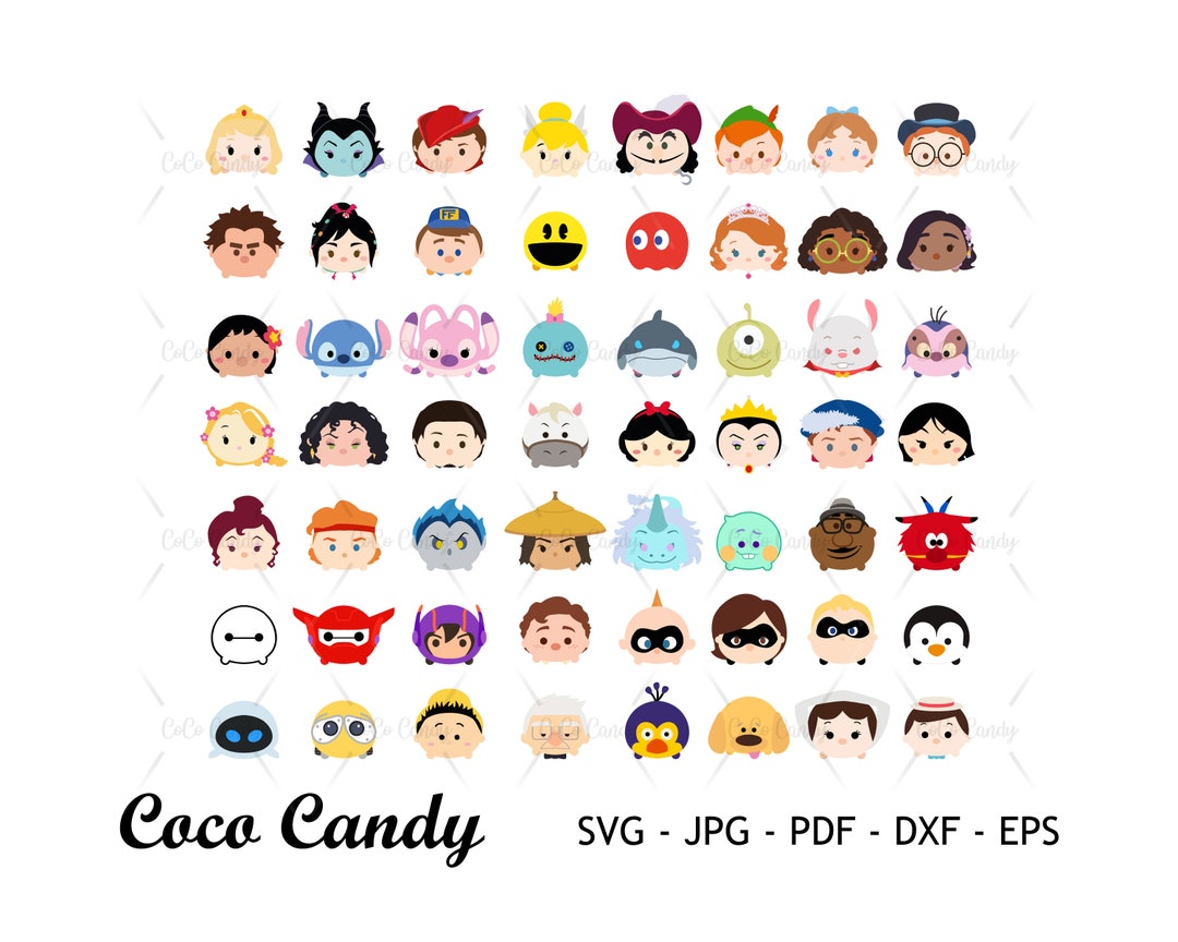 Cute Character Bundle 2 Svg | Cute Animals SVG | Cute Character SVG ...