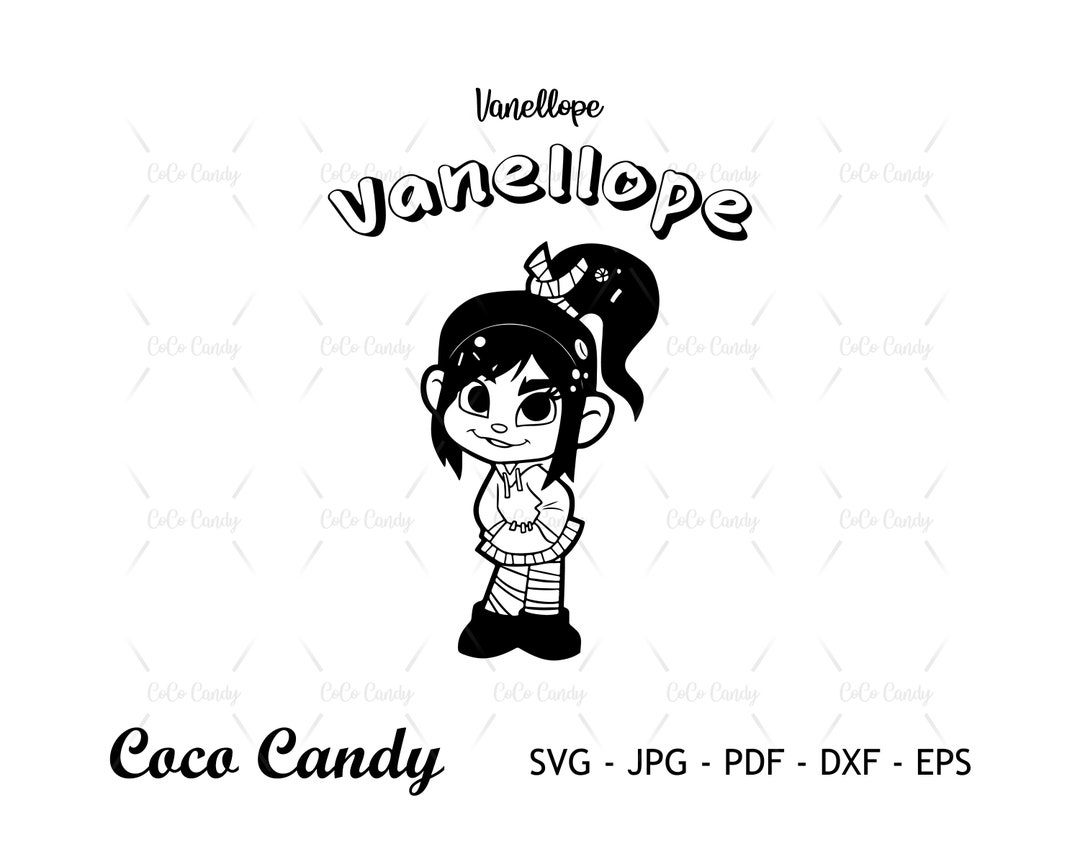 Vanellope Quote SVG | Vanellope Svg | Quote SVG | Tshirt Design Svg ...