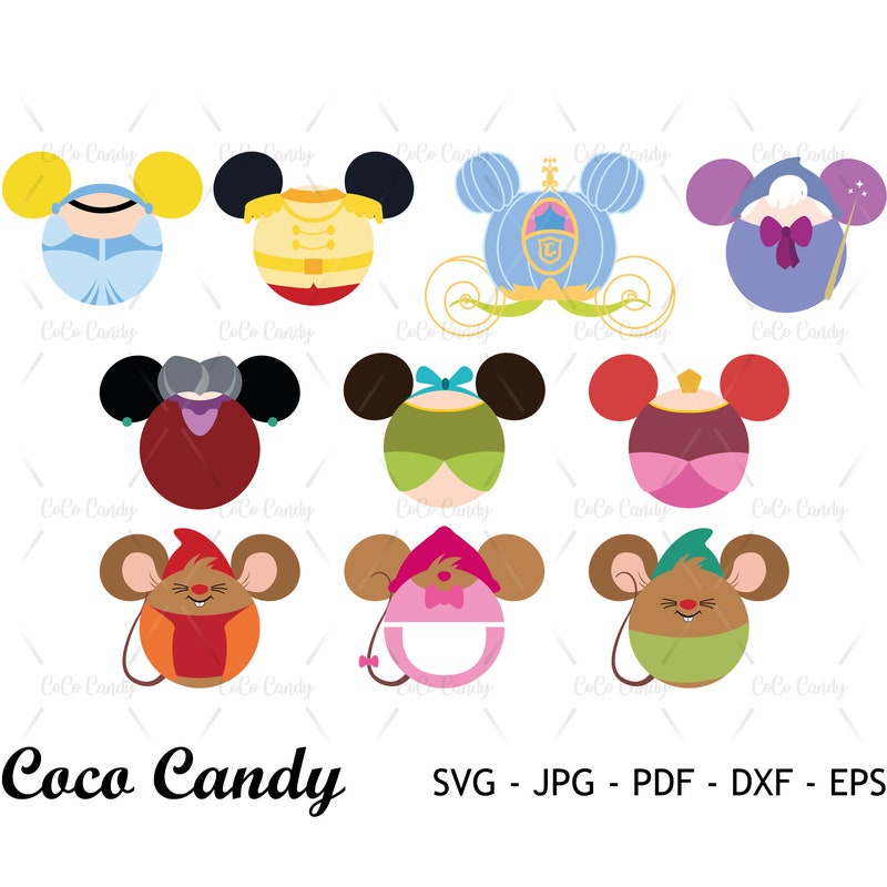 Mickey Ears Svg - Etsy