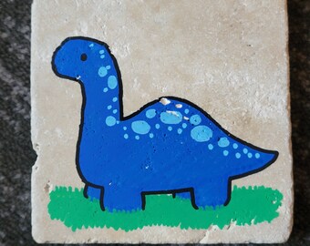 Brontosaurus Painting - Etsy