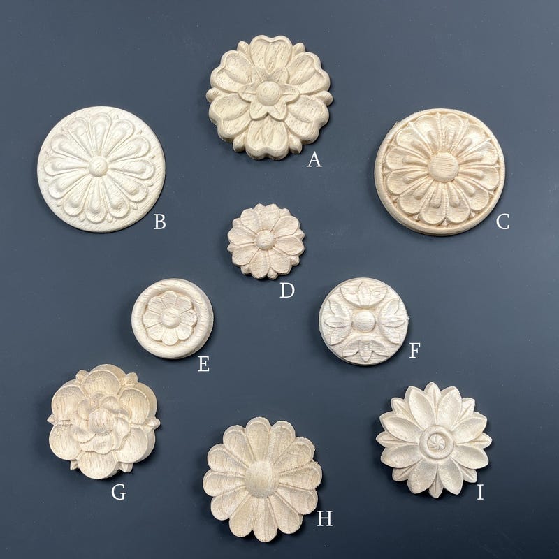 Round Furniture Rosettes - Etsy